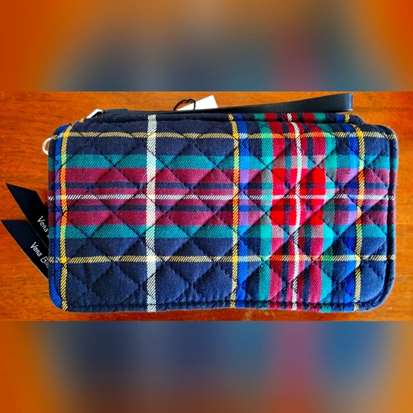 Vera Bradley | Bags | Nwt Vera Bradley Quilted Tartan Plaid Wallet With ...